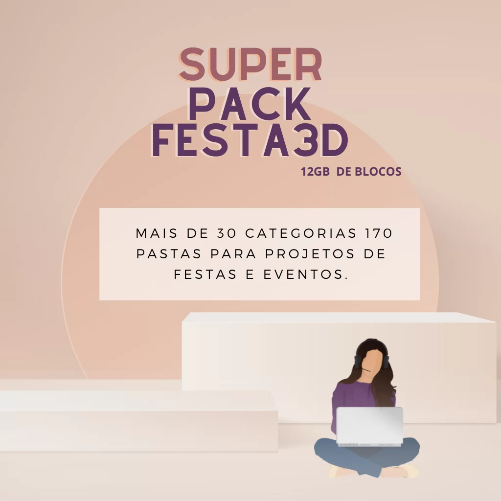 Super Pack 3D SKP Models - Moinho Decor